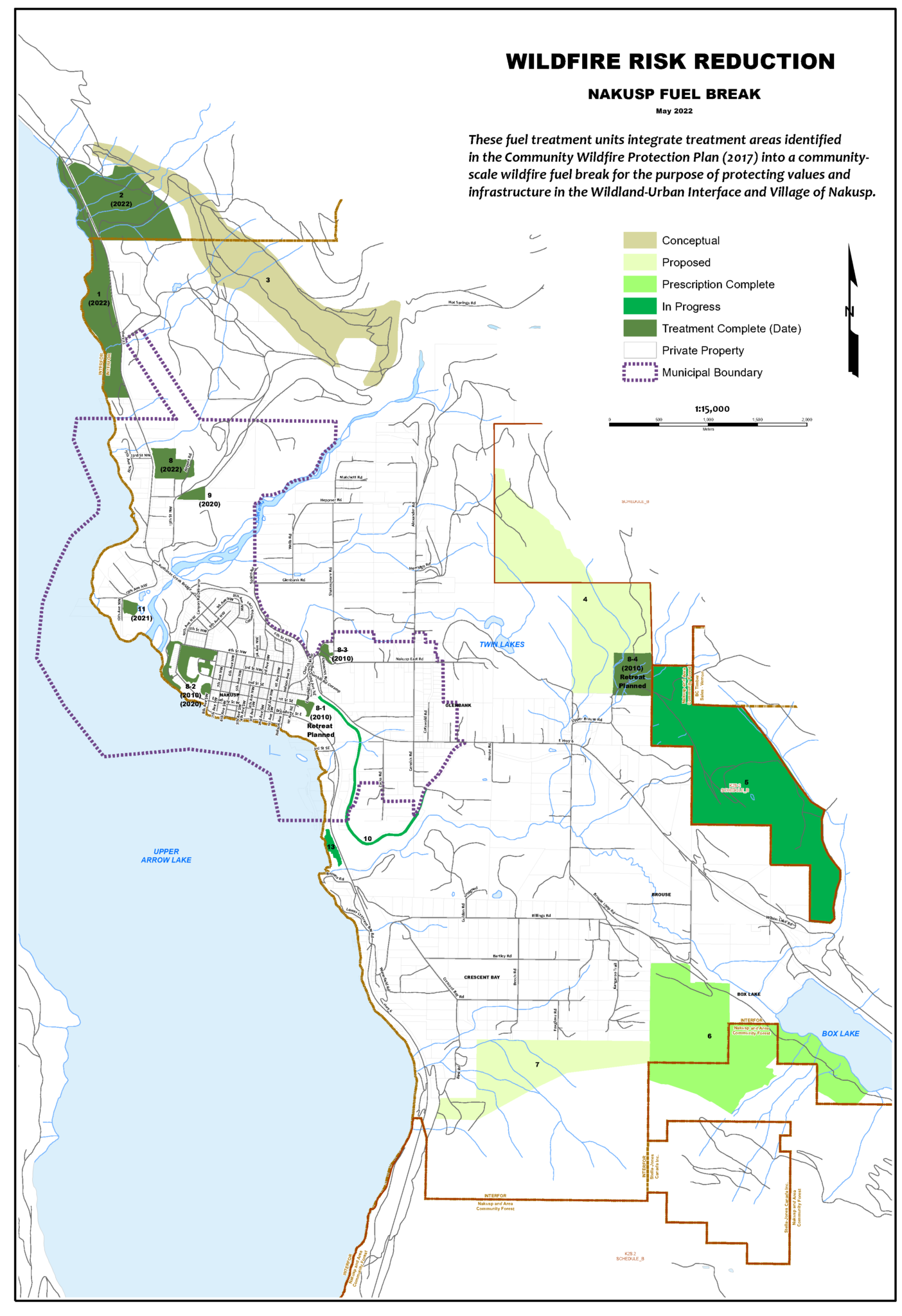 Treatments - Nakusp and Area Community Forest