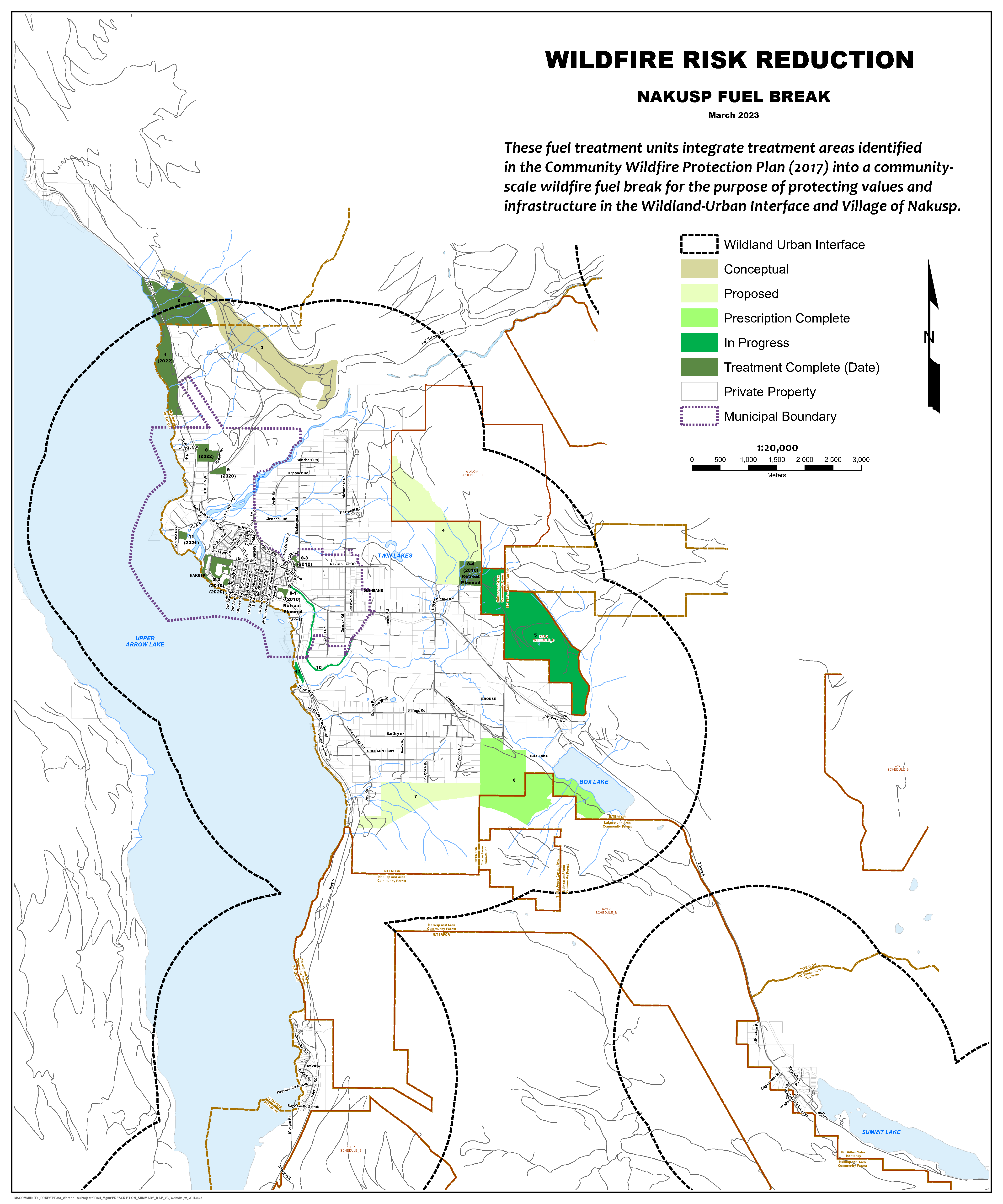 Treatments - Nakusp and Area Community Forest